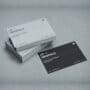 Free Stacked Business Cards Mockup PSD » CSS Author
