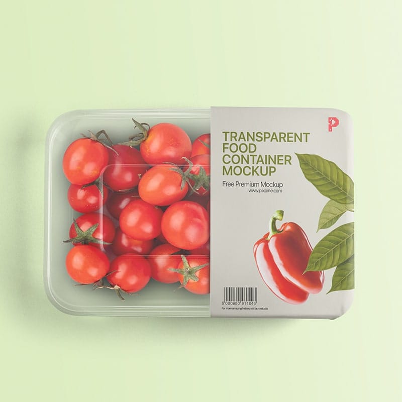 Free Transparent Food Container Mockup » CSS Author