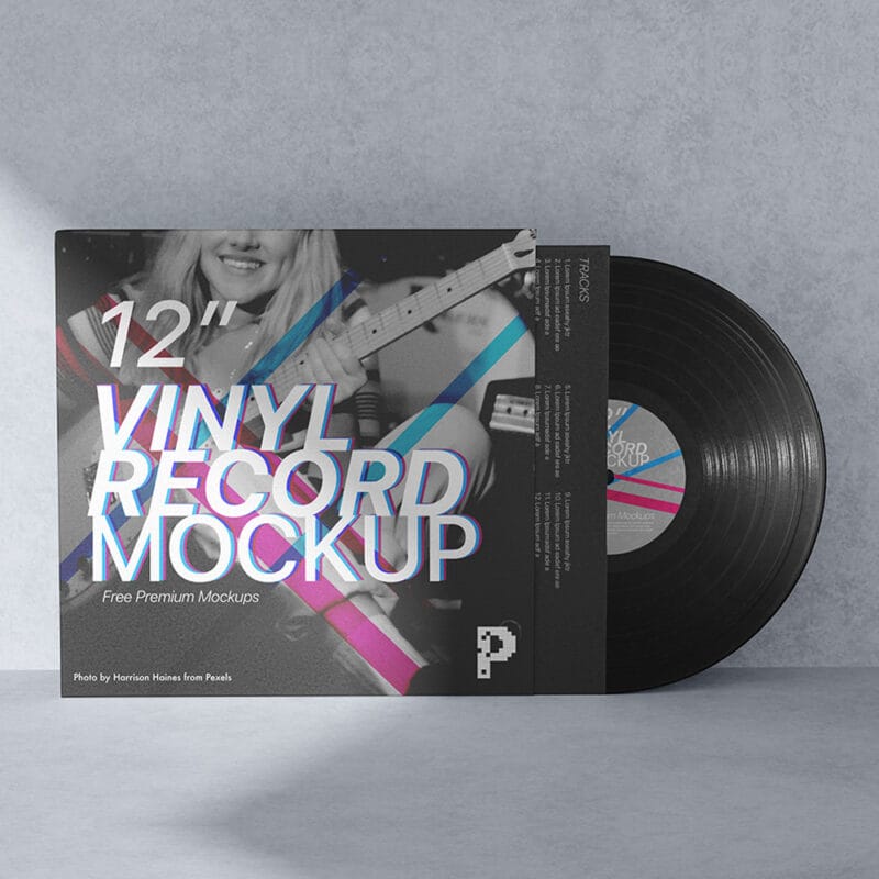 Free Vinyl Record Mockup » CSS Author