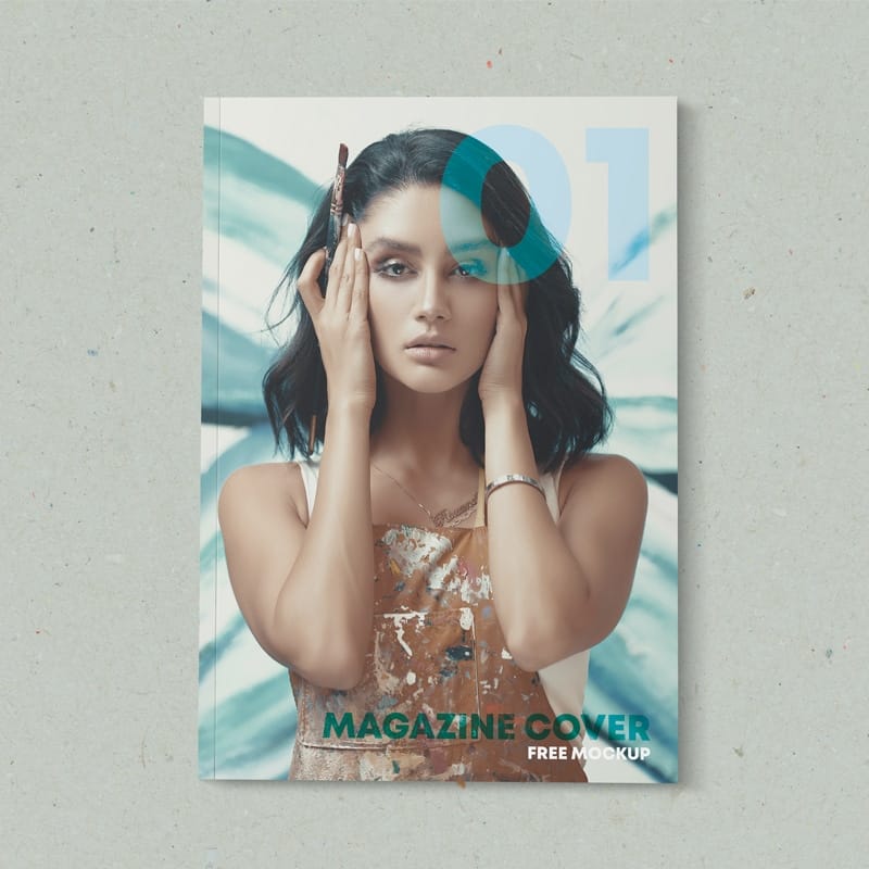 Minimalist Magazine Cover Free Mockup » CSS Author