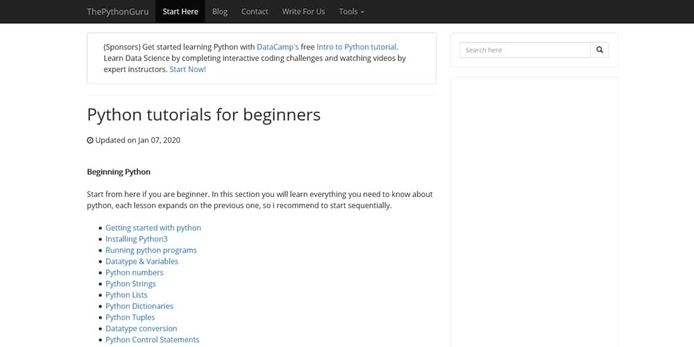 Discover the Best Places To Learn Python | Yes Web Designs