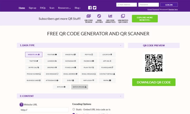 10 Best Free QR Code Generators | Yes Web Designs