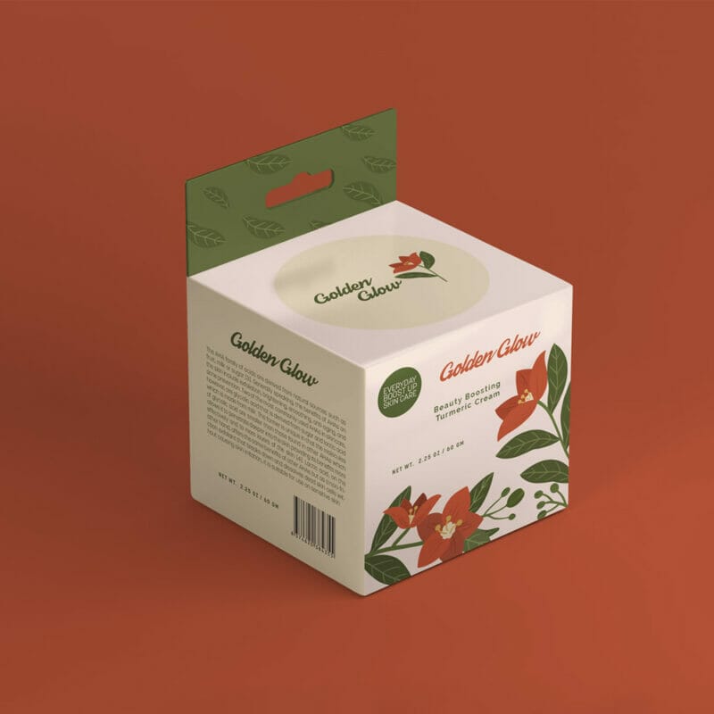 Free Hanging Packaging Box Mockup PSD » CSS Author