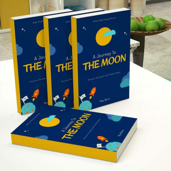 Freebies Moon Book Cover Mockup » CSS Author