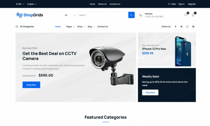50 Free Bootstrap 5 Templates Css Author