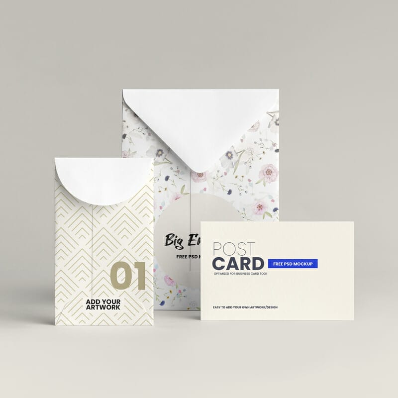 Envelope Stationery Free Mockup » CSS Author