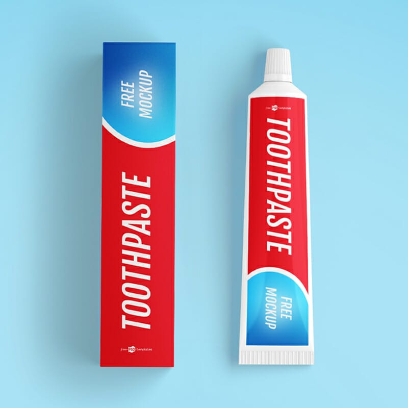 Free Toothpaste Mockup » CSS Author