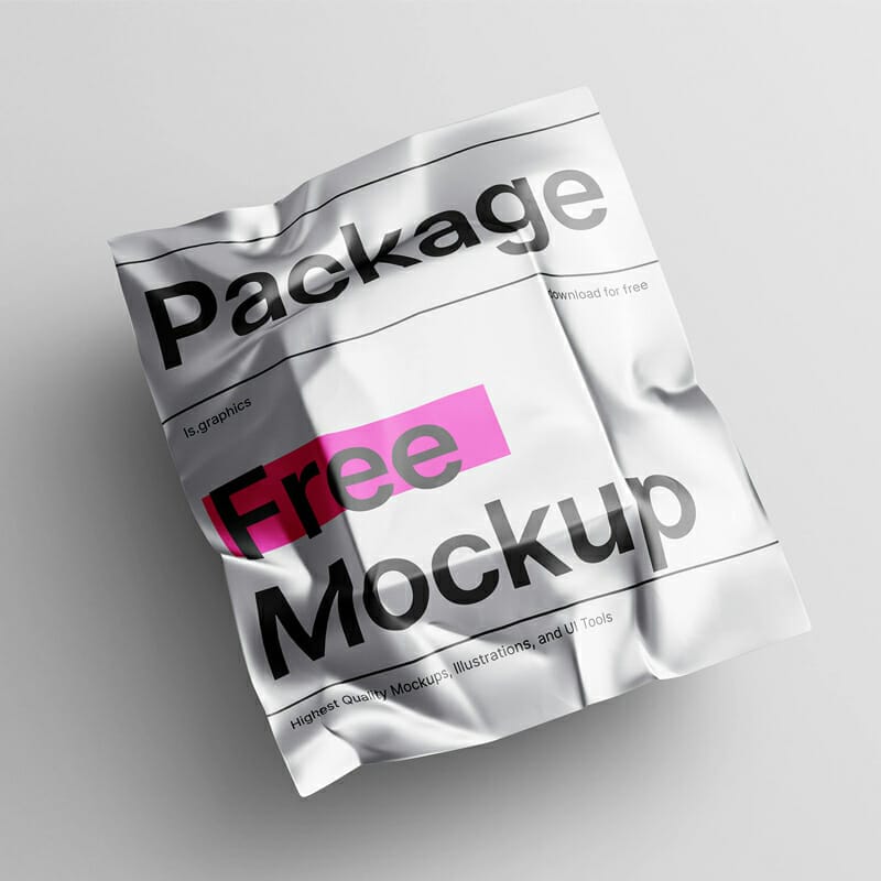 Metallic Package Mockup » CSS Author