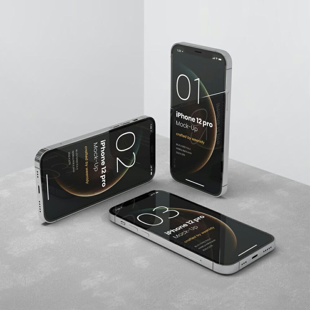 IPhone 12 Pro Mockup Set » CSS Author