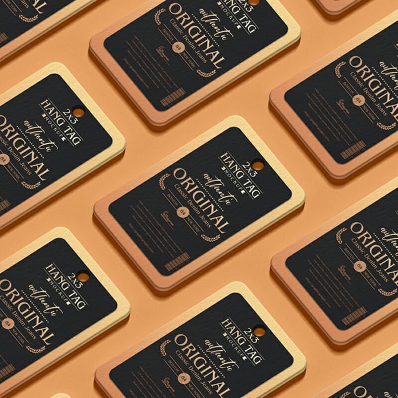 Free 2×3 Grid Hang Tag Mockup » CSS Author