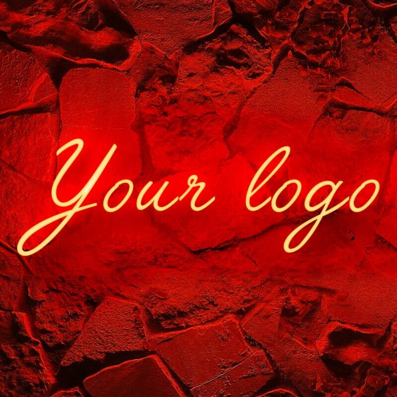 Free Neon Logo Mockup » CSS Author