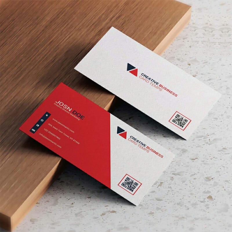 Free Minimalist Business Card Design » CSS Author
