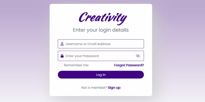 Best Free Bootstrap Login Forms – Yes Web Designs