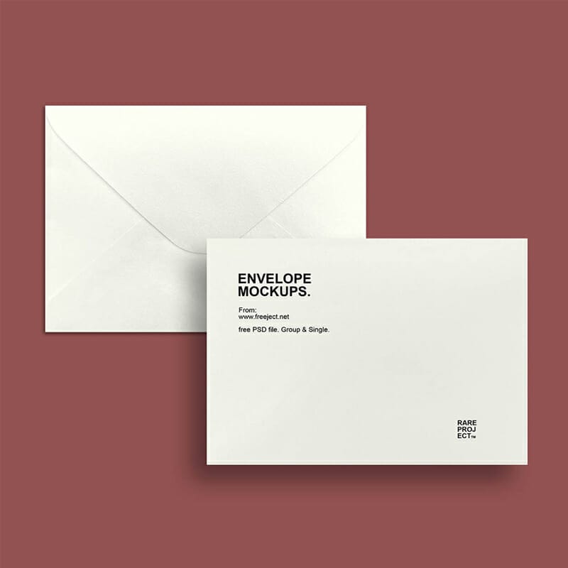Free Download Envelope Mockups » CSS Author