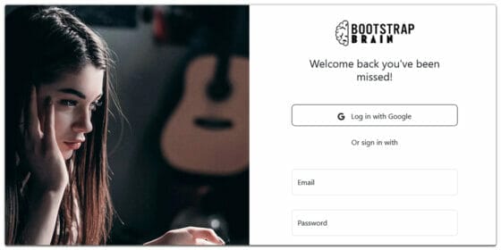 Best Free Bootstrap Login Forms » CSS Author