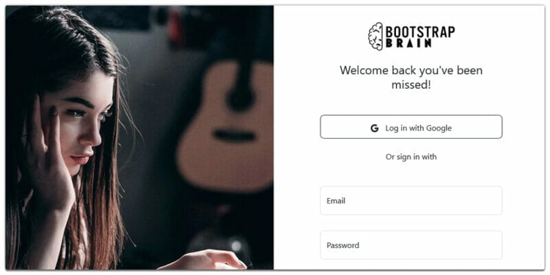 Best Free Bootstrap Login Forms » CSS Author