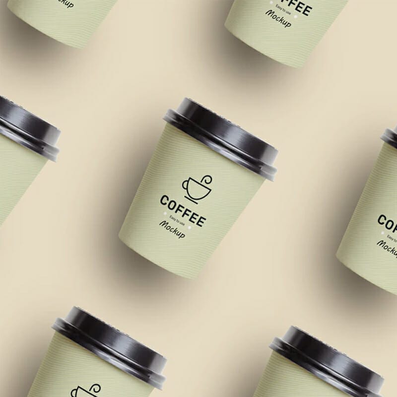 Coffee Cup Perspective Mockup » CSS Author