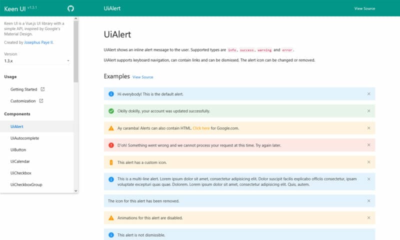 20+ Vue JS UI Component Libraries 2022 – Yes Web Designs