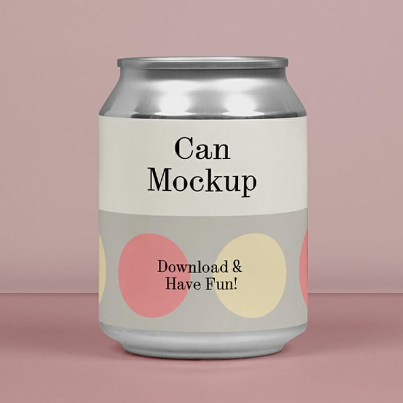 Mini Can PSD Mockup » CSS Author