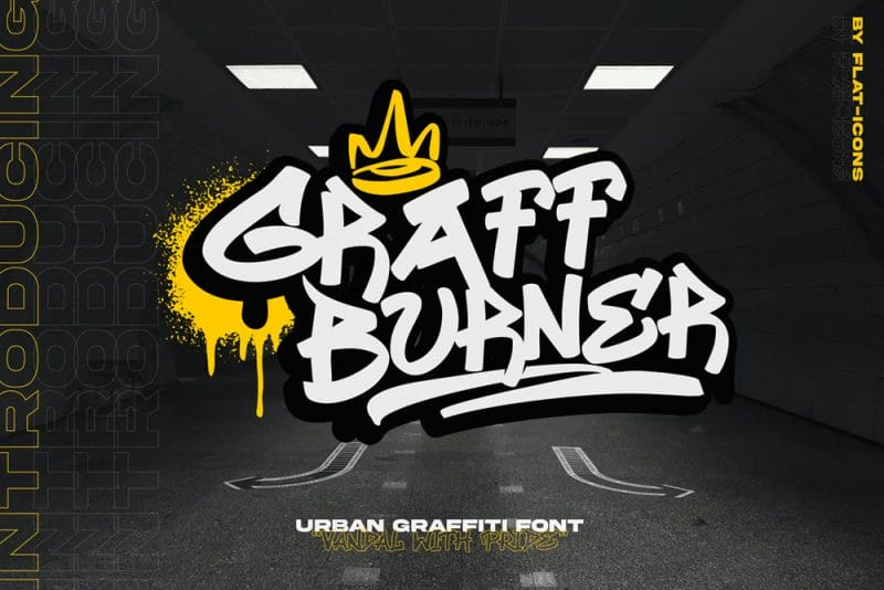 Free Graffiti Fonts That Will Make Your Designs Pop