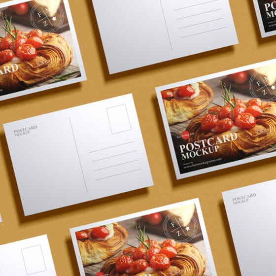 Free Branding Postcard Mockup » CSS Author