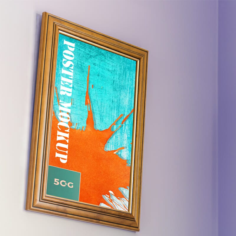 Free Editable Poster Mockup PSD » CSS Author