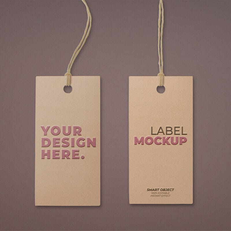 Free Label Tag Mockup » CSS Author