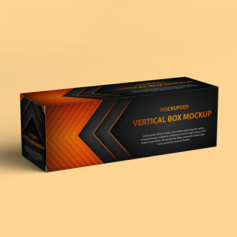 Free Vertical Box Mockup PSD Template » CSS Author