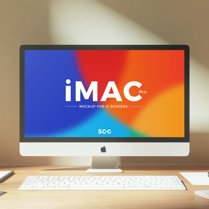 Free Workplace IMac Pro Mockup PSD For UI Screens » CSS Author