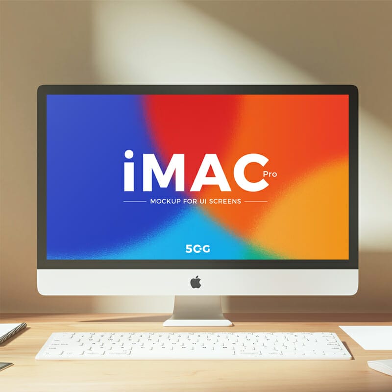 Free Workplace IMac Pro Mockup PSD For UI Screens » CSS Author