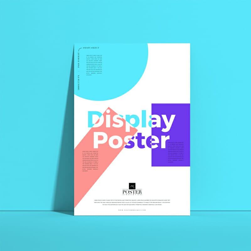 Front Display Poster Mockup » CSS Author