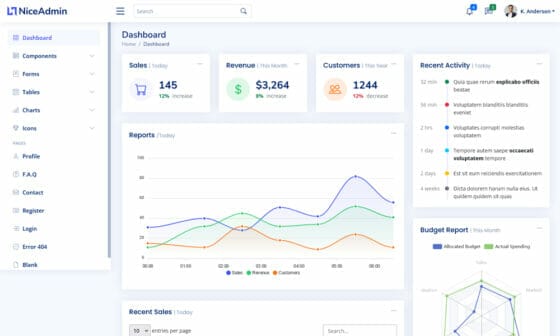 100+ Free Bootstrap 5 Templates » CSS Author