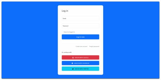 Free Bootstrap Form Templates