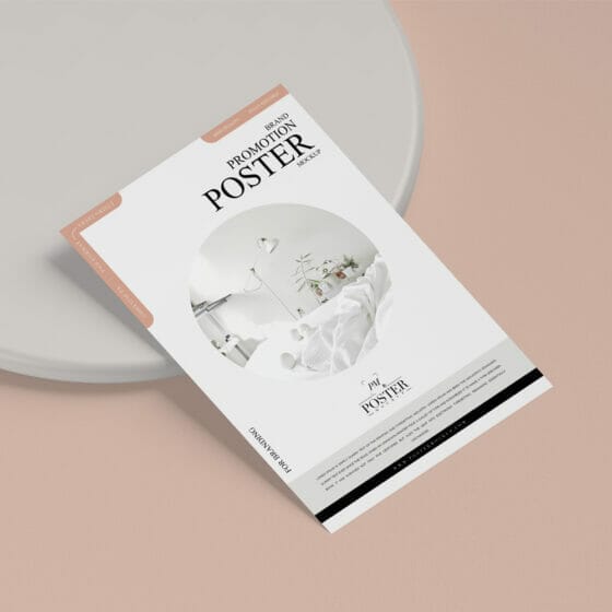 Brand Promotion Poster Mockup » CSS Author