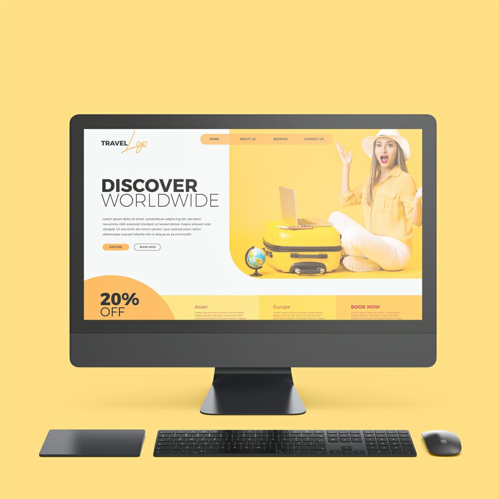 Free AD Mockup PSD Template » CSS Author