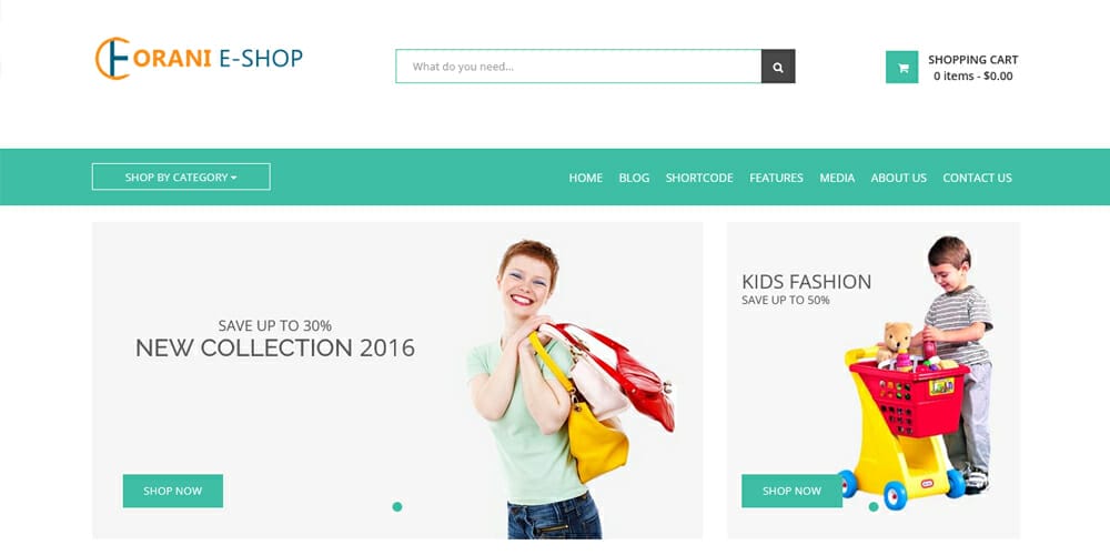 Free eCommerce Bootstrap Templates – Yes Web Designs