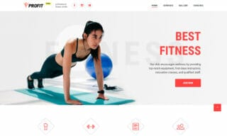 20+ Best Free Fitness HTML Templates » CSS Author