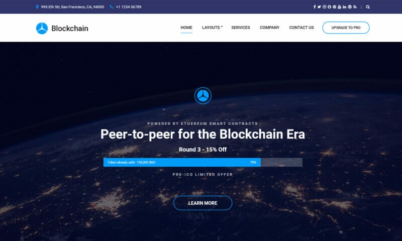 10+ Best Free CryptoCurrency WordPress Themes 2025