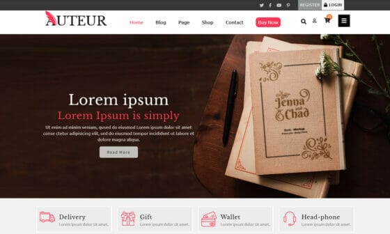 20+ Best Free Wordpress Themes For Books