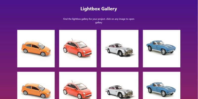 Bootstrap 5 Gallery Examples & Freebies – Yes Web Designs