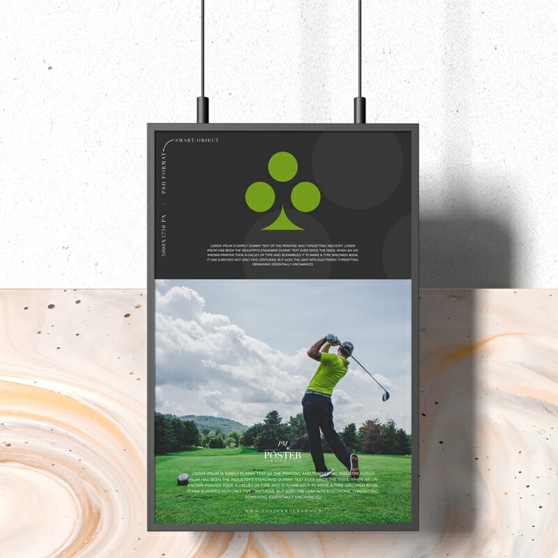 Brand Identity Poster Mockup » CSS Author