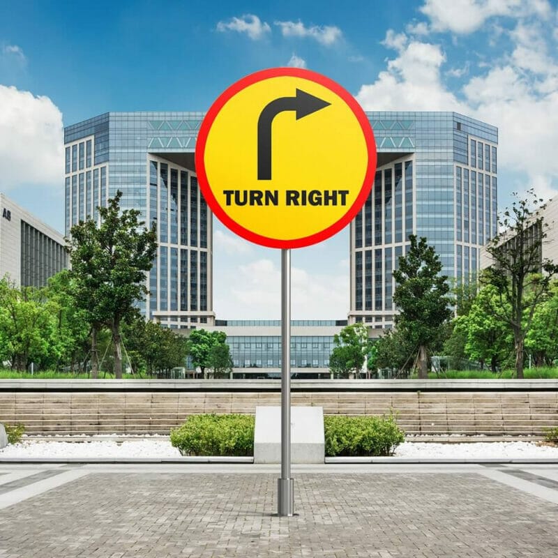 Free Circle Sign Mockup PSD Template » CSS Author