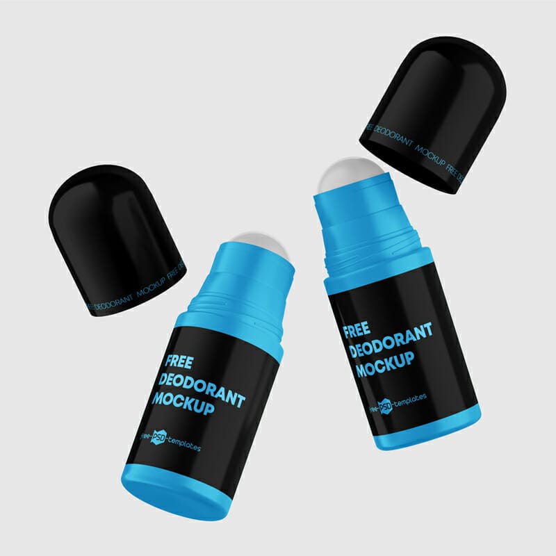 Free Deodorant Mockup Set » CSS Author