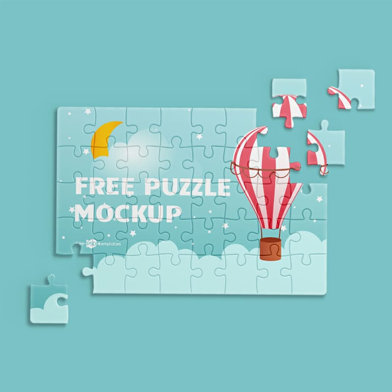 Free Puzzle Mockup Set » CSS Author