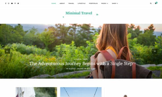15+ Best Free Travel Blog WordPress Themes 2025