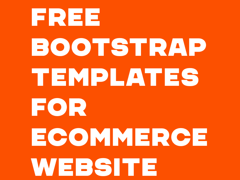 Free Bootstrap Shopping Cart Templates » CSS Author
