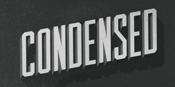 Top Free Condensed Fonts » CSS Author