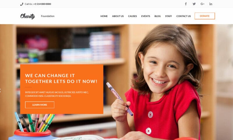 Best Free Website Templates For Organizations