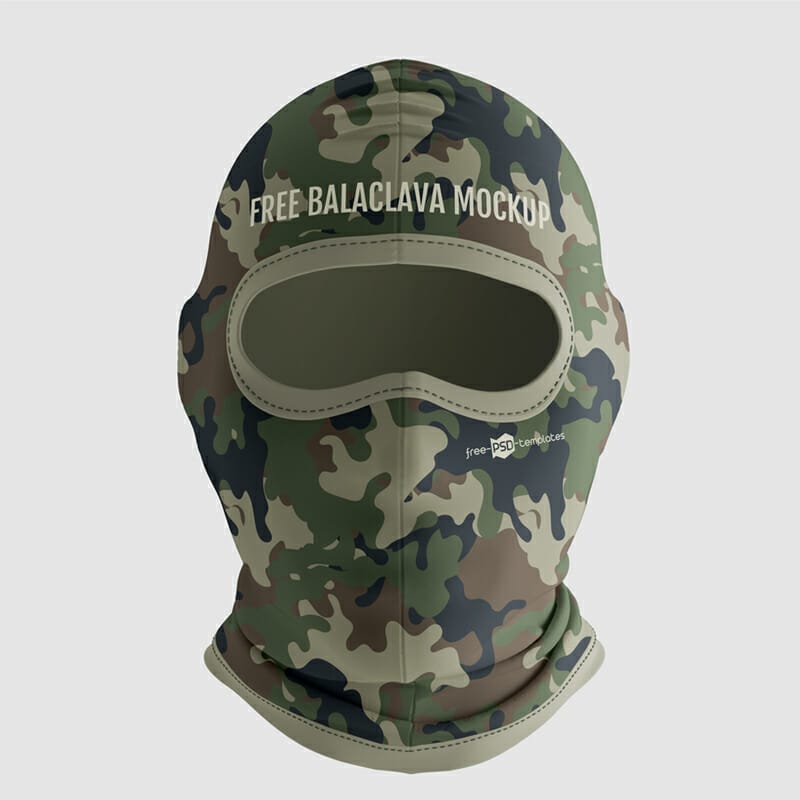 Free Balaclava Mockup Set » CSS Author
