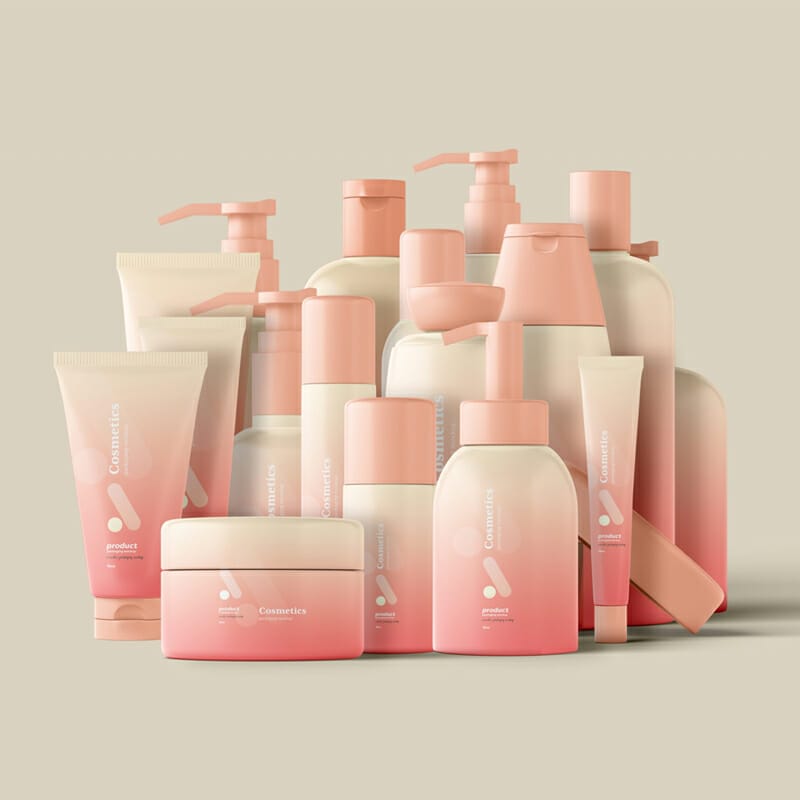 Free Cosmetics Packaging Mockup Pack » CSS Author